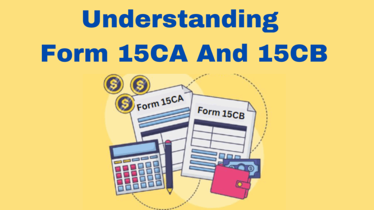 Form 15CA/15CB Explained: When You Need It and Why It Matters – Yashi ...
